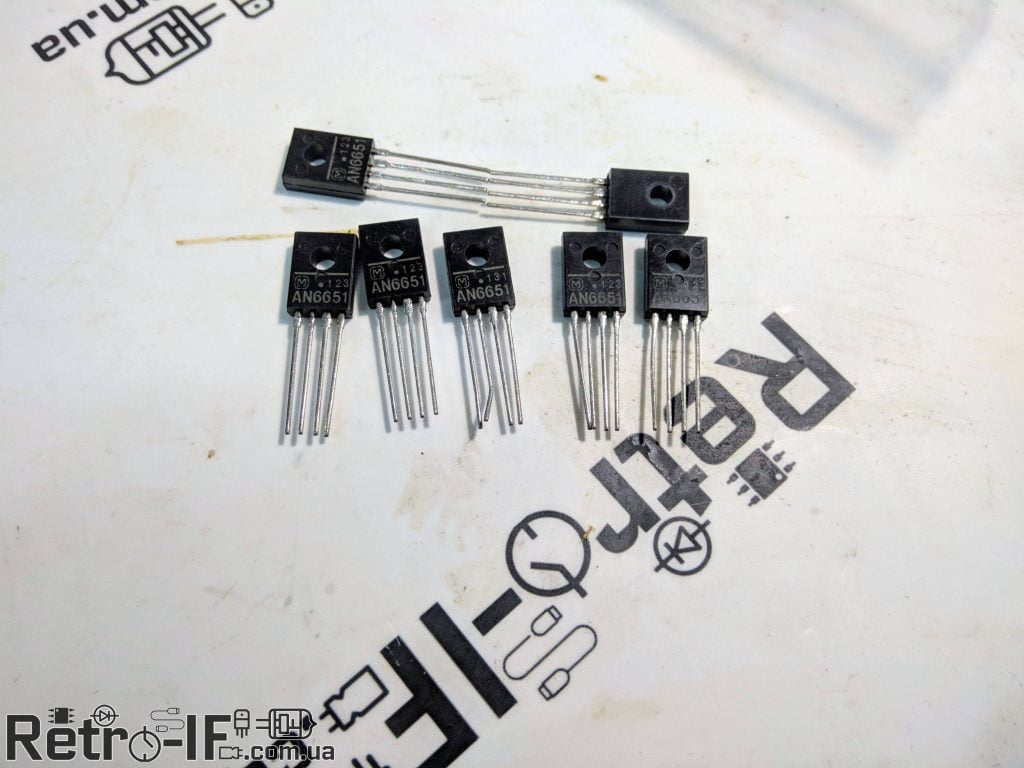 Микросхема AN6651 Драйвер Двигателя РЧВ IC - Retro-IF